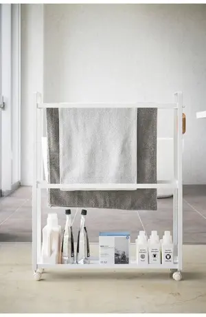 YAMAZAKI Rolling Towel Rack