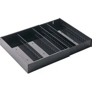 YAMAZAKI Expandable Cutlery Organizer - Black