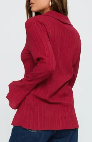 Princess Polly Beatris Bell Sleeve Shirt