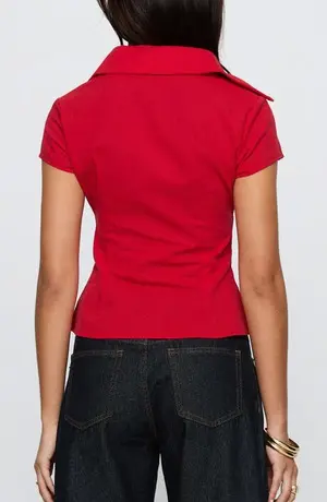 Princess Polly Cottesloe Front Button Shirt