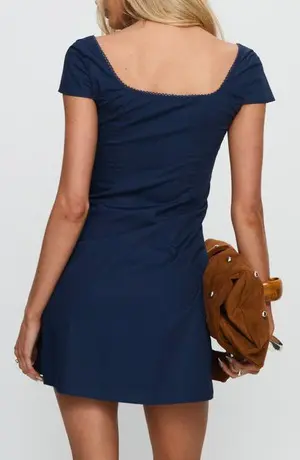 Princess Polly Marisella Scoop Neck Button-up Minidress