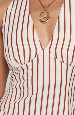 Princess Polly Stripe Halter Top