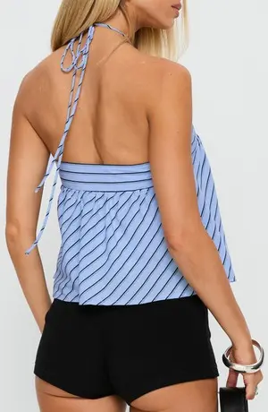 Princess Polly Striped Halter Top