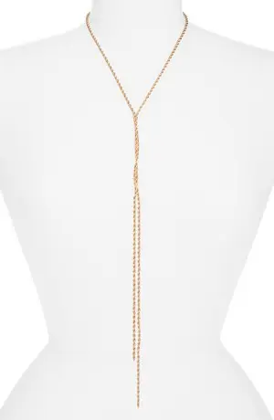 Nordstrom Twisted Rope Chain Y-necklace