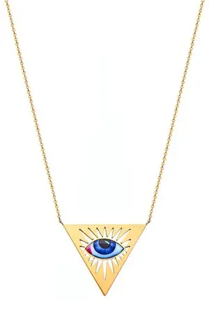 LITO FINE JEWELRY Isida Petite Pendant Necklace - Blue