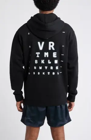 OVERTIME Graphic Print Hoodie