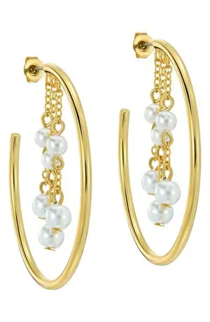 Ted Baker London Casey Cascade Hoop Earrings