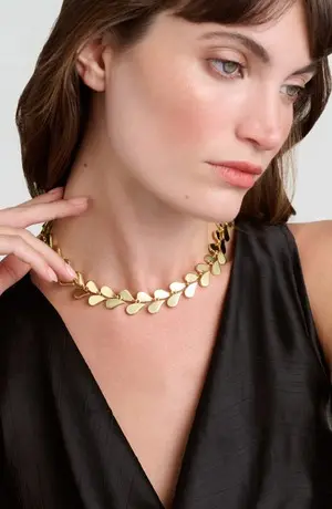 Ted Baker London Abstract Heart Collar Necklace