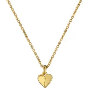 Ted Baker London Abstract Heart Pendant Necklace - Gold Tone