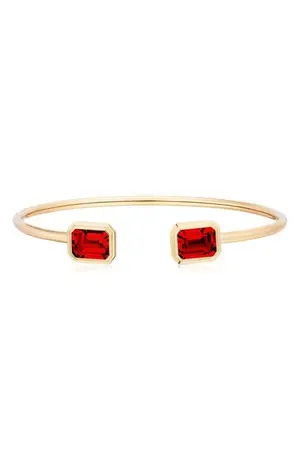 Goshwara Manhattan Round Flex Cuff - Red