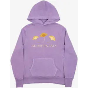 AKASHI-KAMA Ginkgo Leaf Hoodie