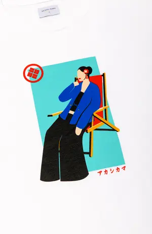 AKASHI-KAMA Riviera Oversize Tee
