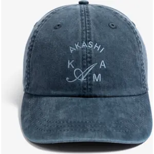 AKASHI-KAMA Crest Cap - Denim