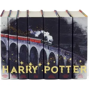 JUNIPER BOOKS Harry Potter Train Book Set - Black With Gold Foil