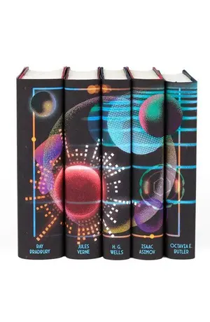 JUNIPER BOOKS Science Fiction Classics Book Set - Multi