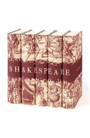 JUNIPER BOOKS William Shakespeare Engraving Book Set