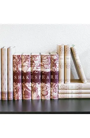 JUNIPER BOOKS William Shakespeare Engraving Book Set