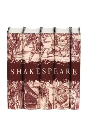 JUNIPER BOOKS William Shakespeare Engraving Book Set