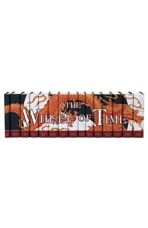 JUNIPER BOOKS The Wheel Of Time Book Set - Black And Red