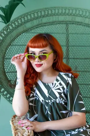 SUNSHINE STUDIOS Cat-eye Sunglasses - Fern