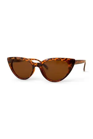 SUNSHINE STUDIOS Cat-Eye Sunglasses Tortoise