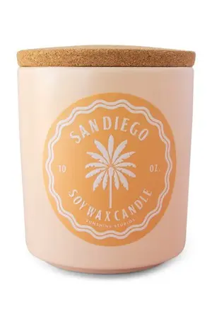 SUNSHINE STUDIOS San Diego Ceramic Candle