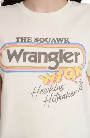 Wrangler X Stranger Things Wsqk Graphic T-shirt
