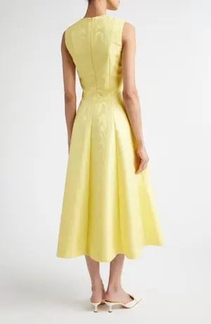 EMILIA WICKSTEAD Mara Mikado Midi Dress