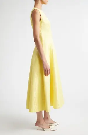 EMILIA WICKSTEAD Mara Mikado Midi Dress