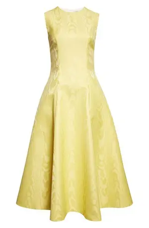 EMILIA WICKSTEAD Mara Mikado Midi Dress