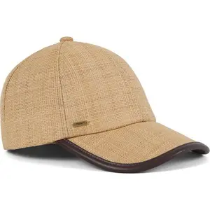Eugenia Kim Lo Upf 50+ Raffia Baseball Cap - Natural