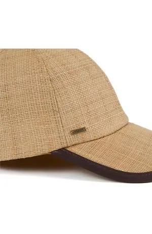 Eugenia Kim Lo Upf 50+ Raffia Baseball Cap