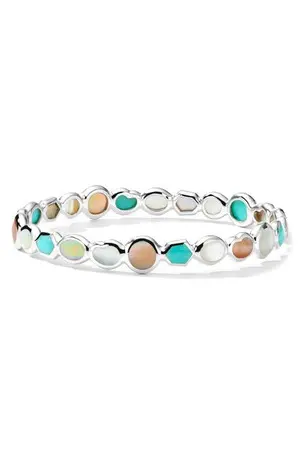 Ippolita Polished Rock Candy Bangle Bracelet - Silver