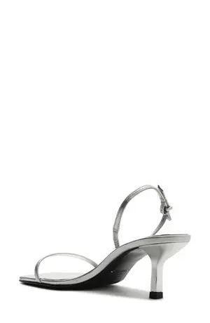 Schutz Judith Slingback Sandal - Prata