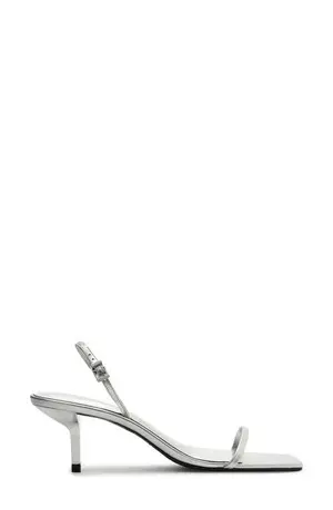 Schutz Judith Slingback Sandal - Prata
