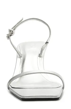Schutz Judith Slingback Sandal - Prata