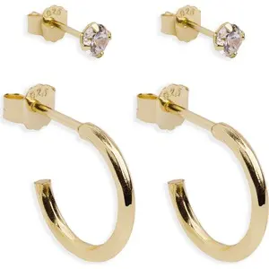 Argento Vivo Earrings Set - Gold