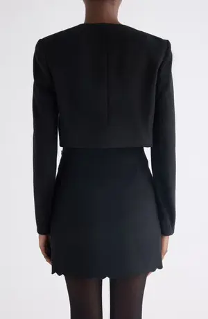 Chloé Scallop-edged Spencer Jacket