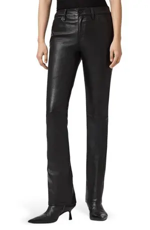 ALLSAINTS Haldan Leather Pants - Black