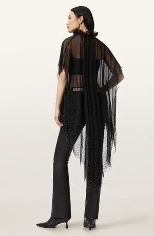 ALLSAINTS Haldan Leather Pants - Black