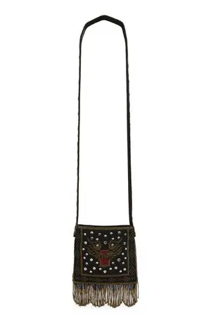Valentino Garavani Small Nellcôte Le Chat Beaded Crossbody Bag