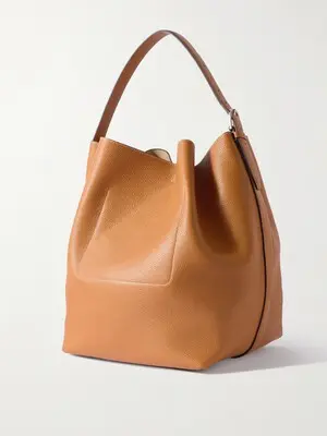 TOTEME Textured-leather Tote