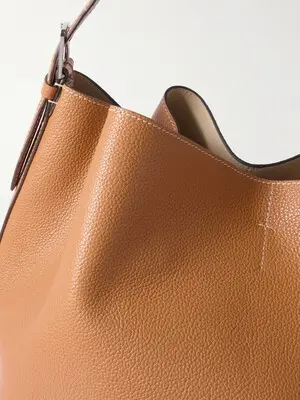 TOTEME Textured-leather Tote