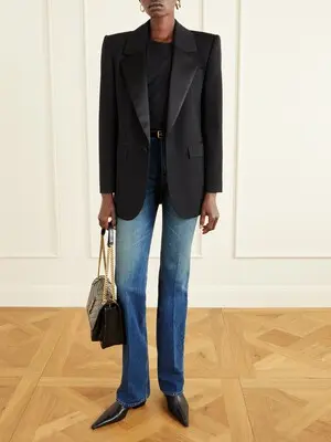 Saint Laurent Neo Clyde Straight-leg Jeans