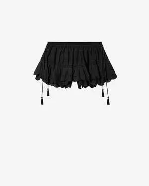 Tie Detailed Shorts For Women