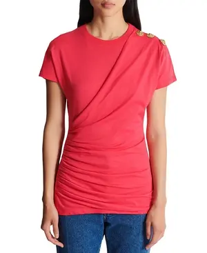 Women's Balmain Pink T-shirts