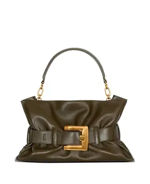Balmain Medium Anthem Bag - Khaki