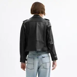 COACH Belted Moto Jacket