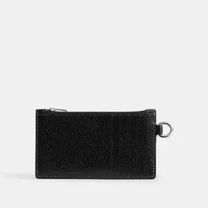 COACH Zip Card Case With Chain