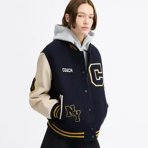 COACH Wool Varsity Jacket